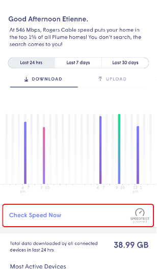 How do I change my network monitoring and management settings for ...